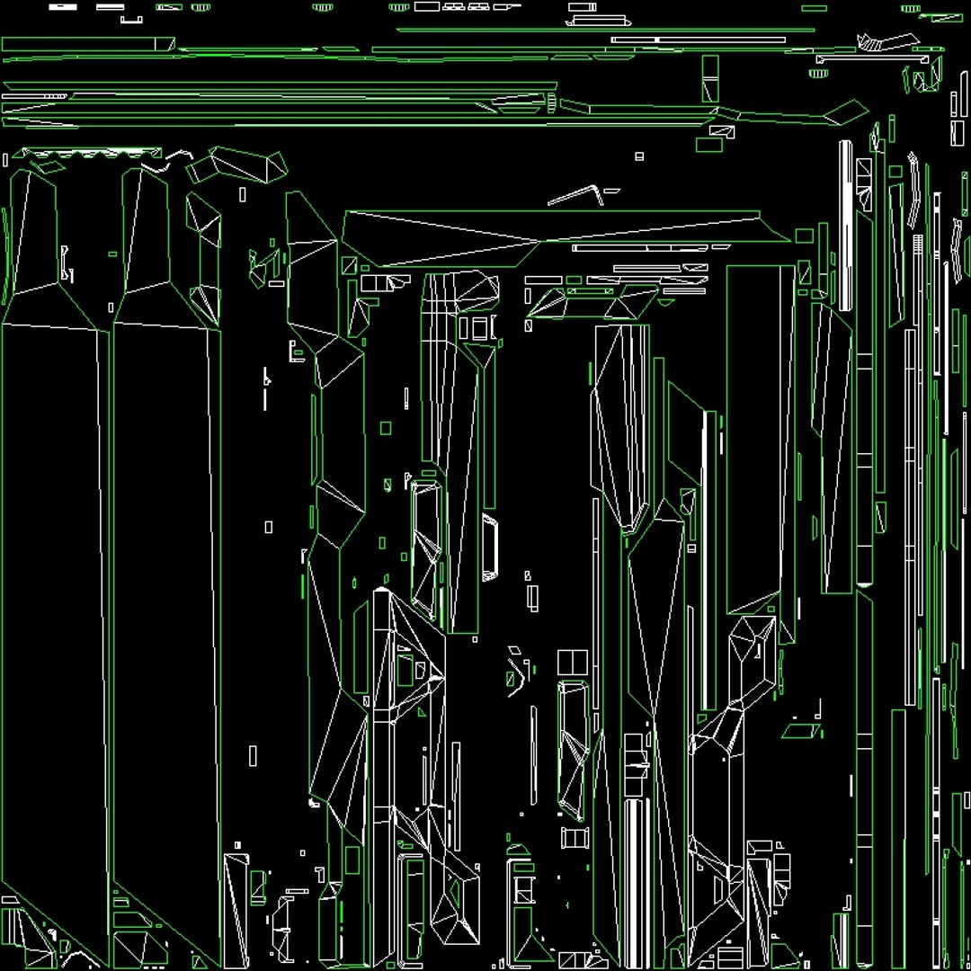 Science Fiction Cold Weapon Machete 3D Model - TurboSquid 2213493