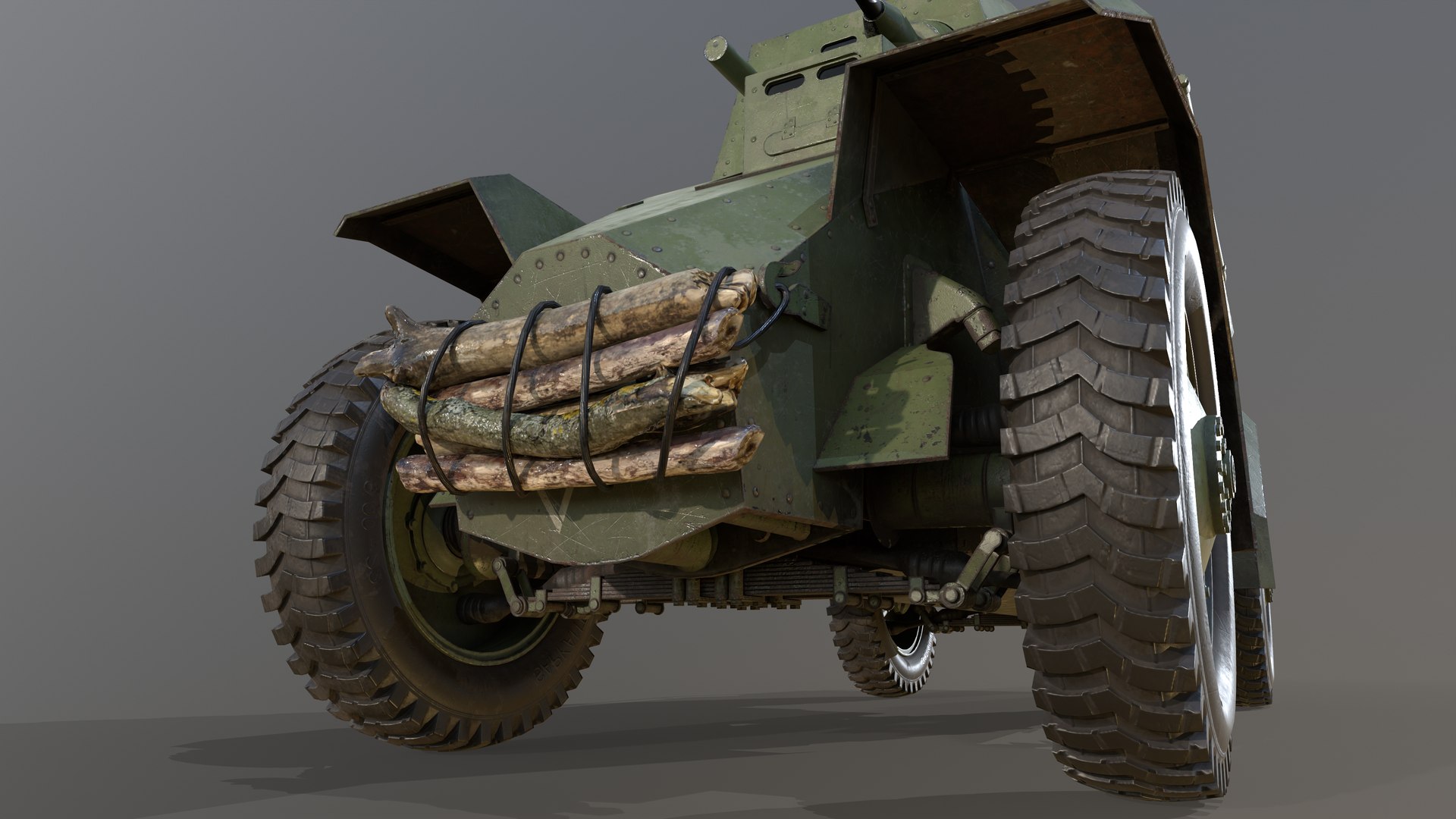 3D 39M Csaba Armoured Car - TurboSquid 2180688