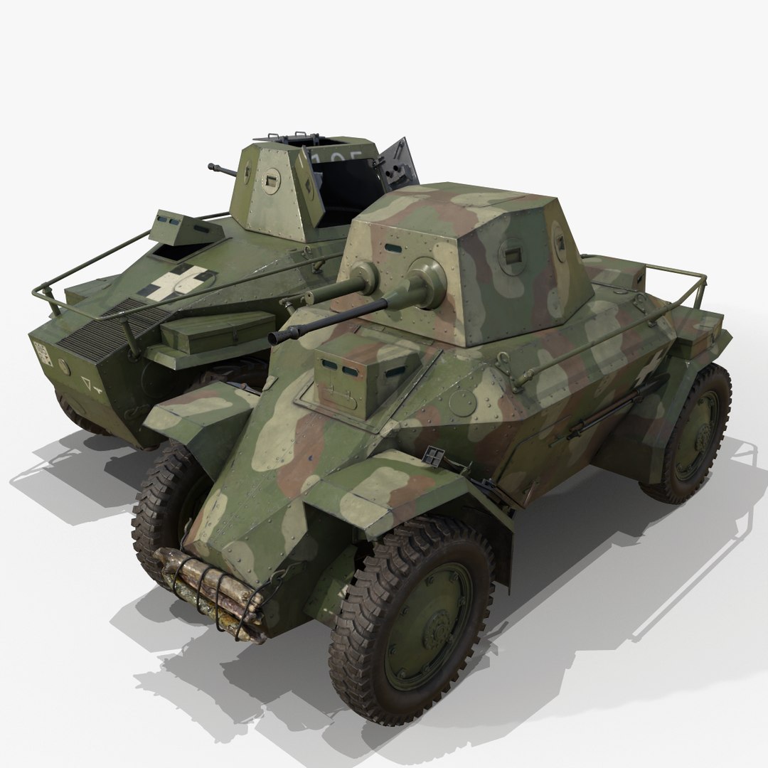 3D 39M Csaba Armoured Car - TurboSquid 2180688