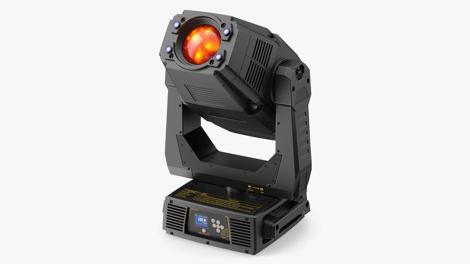 3D Stage Light Robot Head - TurboSquid 2328170