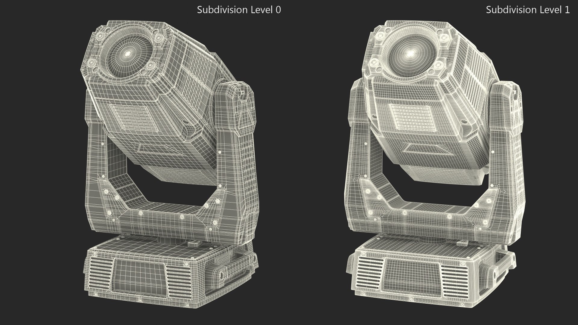 3D Stage Light Robot Head - TurboSquid 2328170