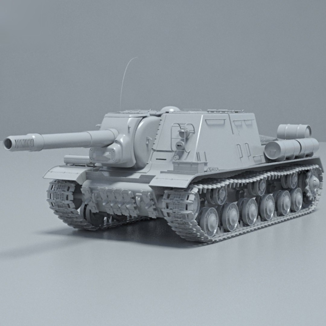 Isu-152 isu 152 model - TurboSquid 1328029