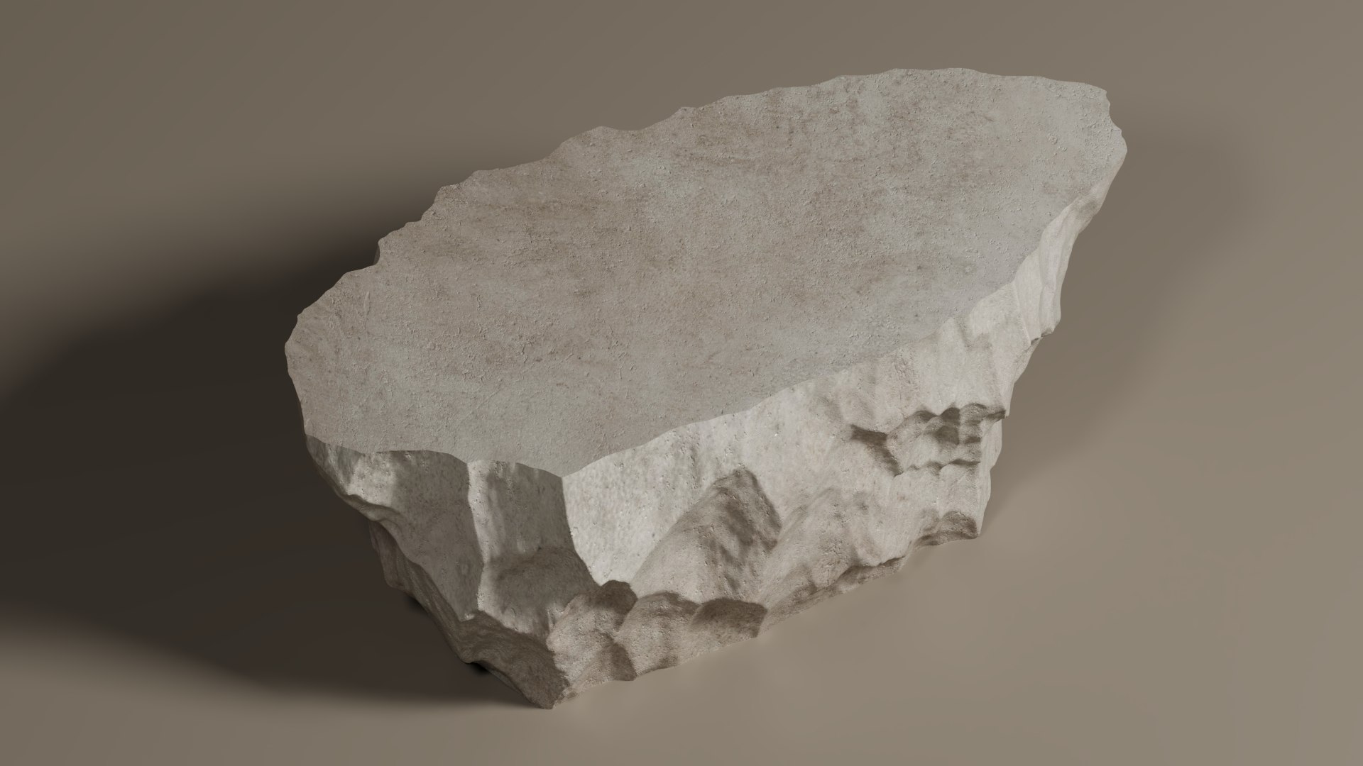 3D stone table 3D model - TurboSquid 2115526