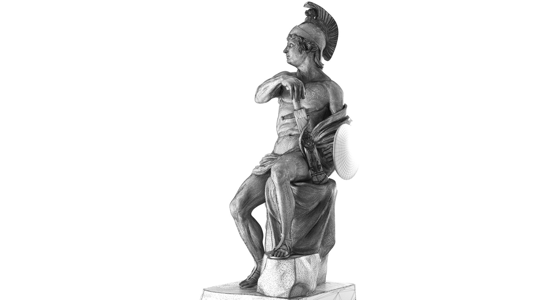 3D Mars - Roman God - TurboSquid 1152496