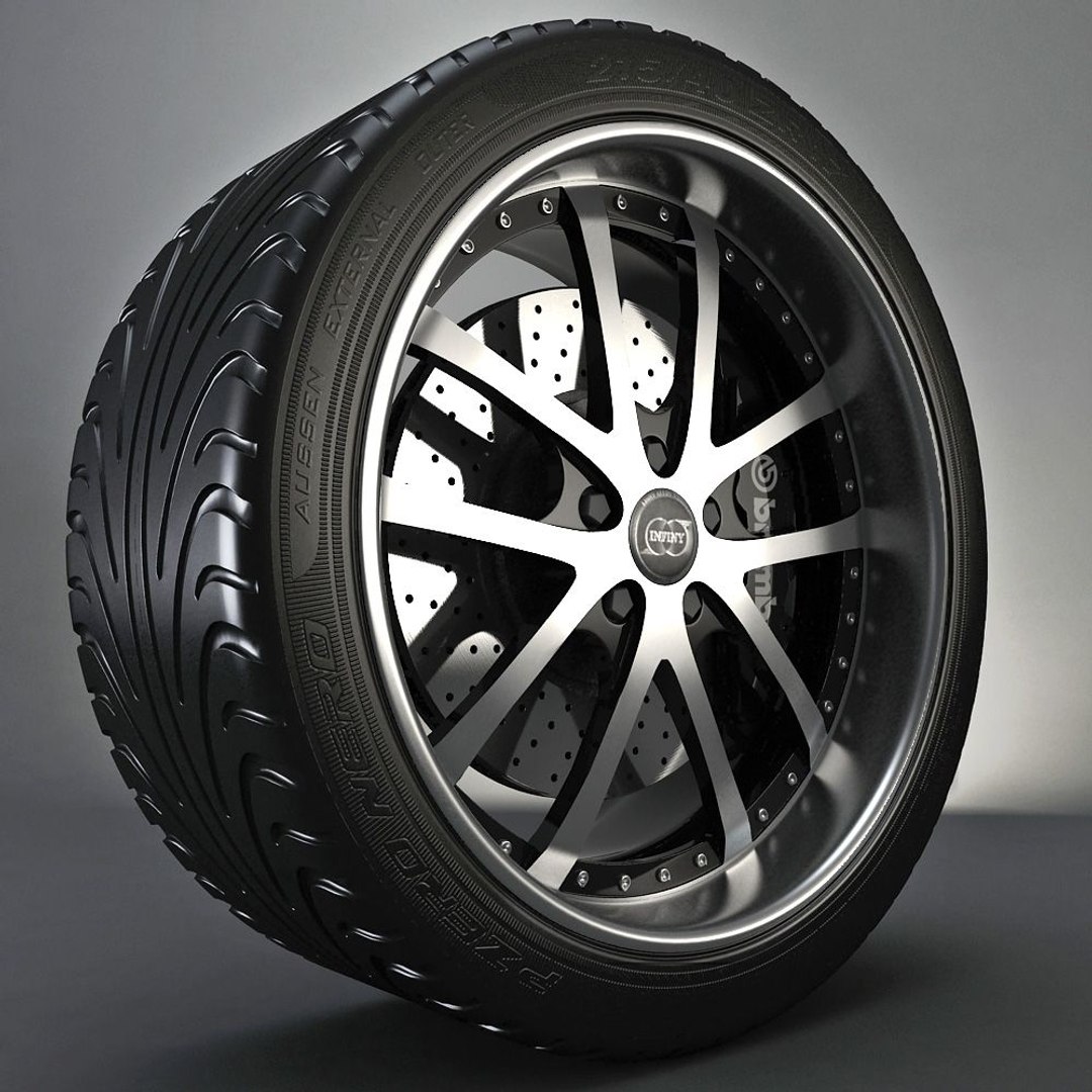 Complete Wheel Pack Rims 3d Max