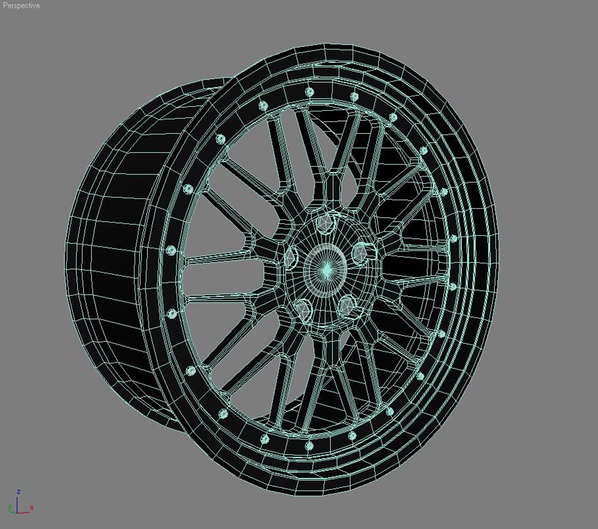 Complete Wheel Pack Rims 3d Max