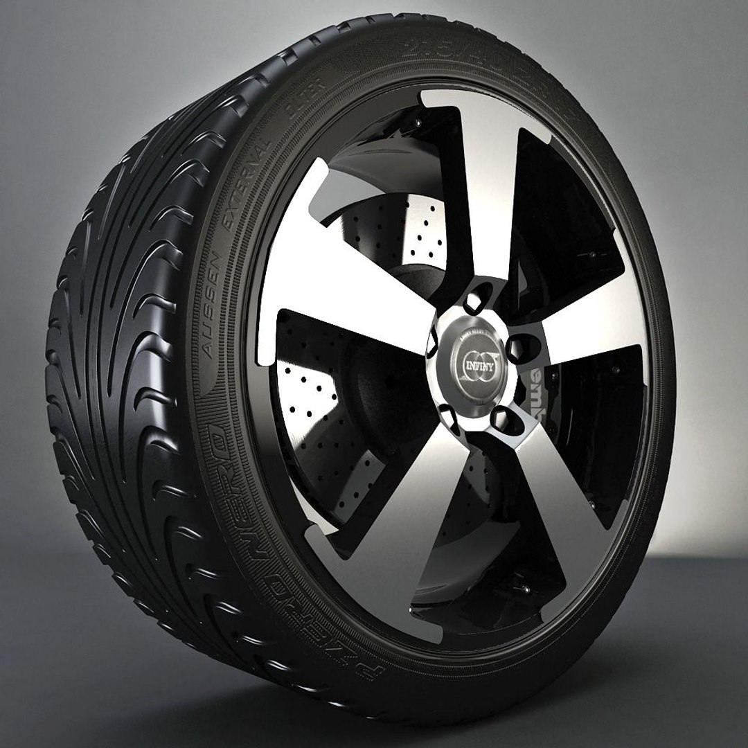 Complete Wheel Pack Rims 3d Max