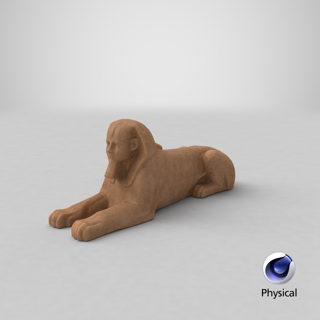 3D Sphinx Statue - TurboSquid 1713336