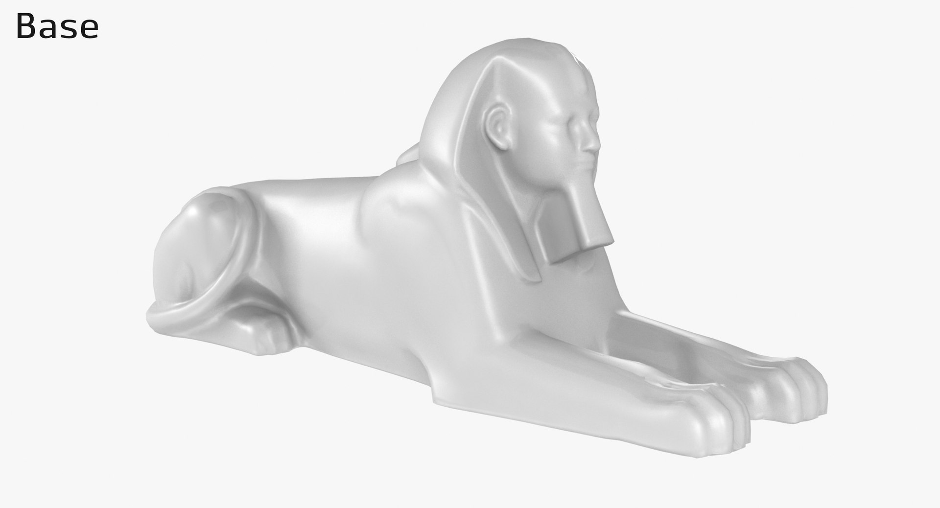 3D sphinx statue - TurboSquid 1713336
