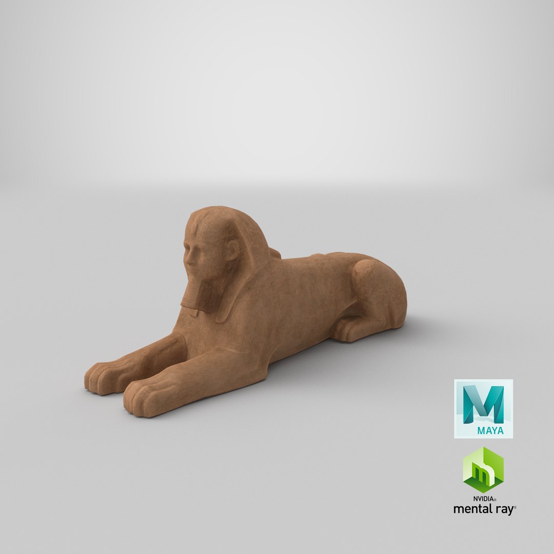 3D Sphinx Statue - TurboSquid 1713336