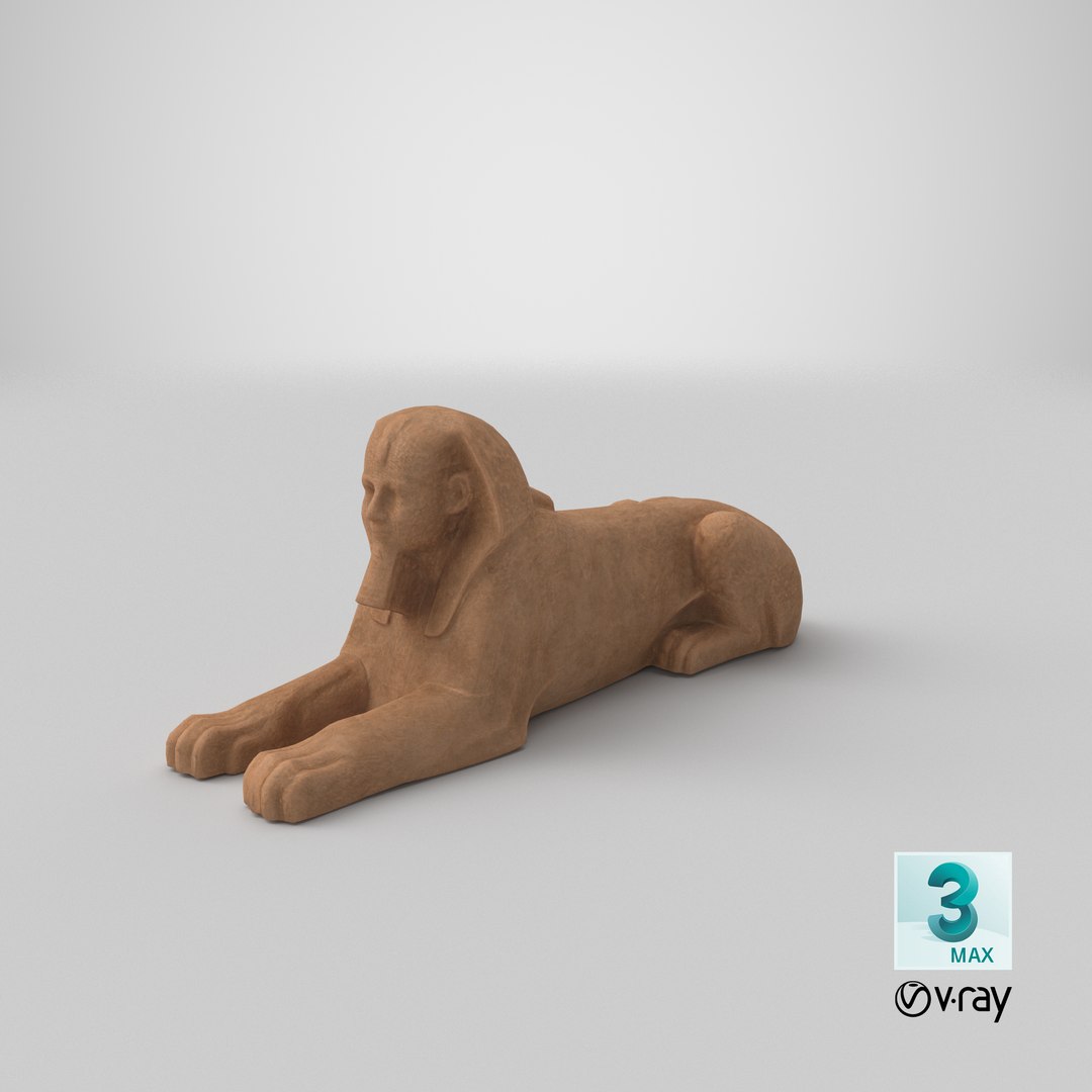 3D Sphinx Statue - TurboSquid 1713336