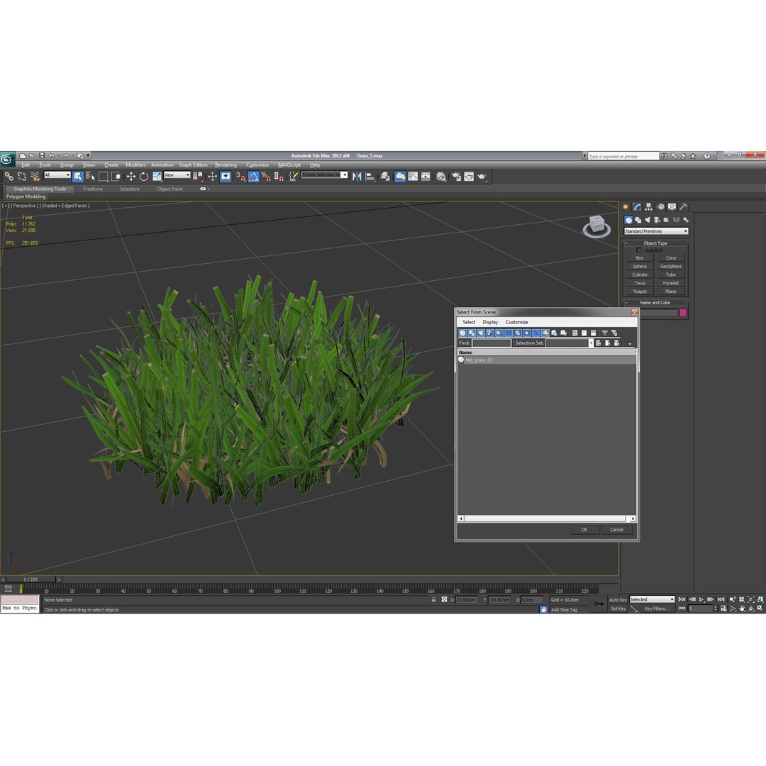 3d grass 5 model