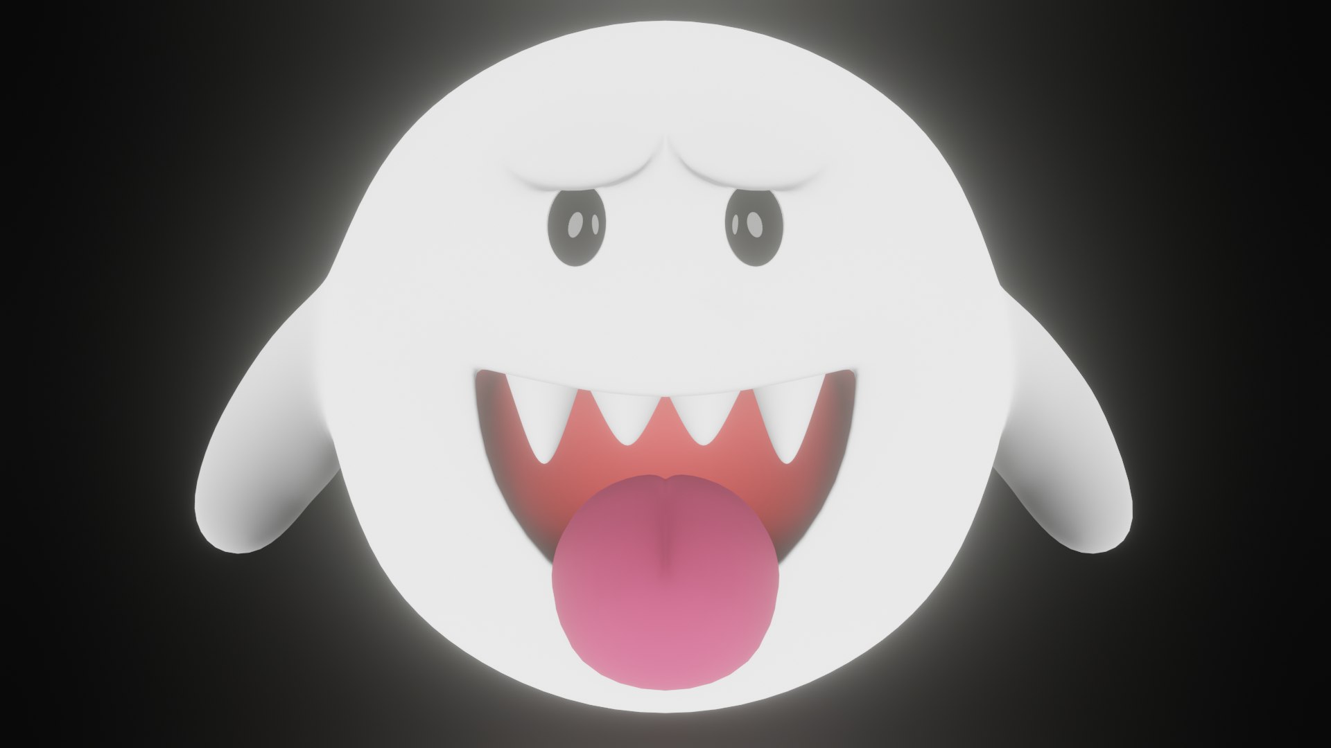 modelo 3d Boo from Super Mario - TurboSquid 2063526