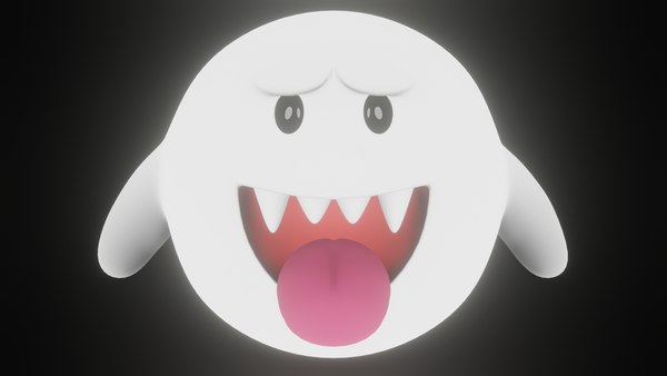 modelo 3d Boo from Super Mario - TurboSquid 2063526