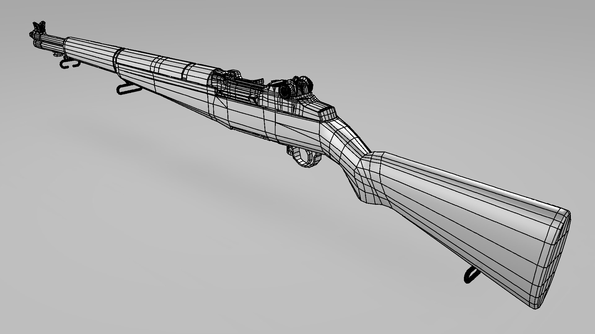 3D M1 Garand - TurboSquid 2198050