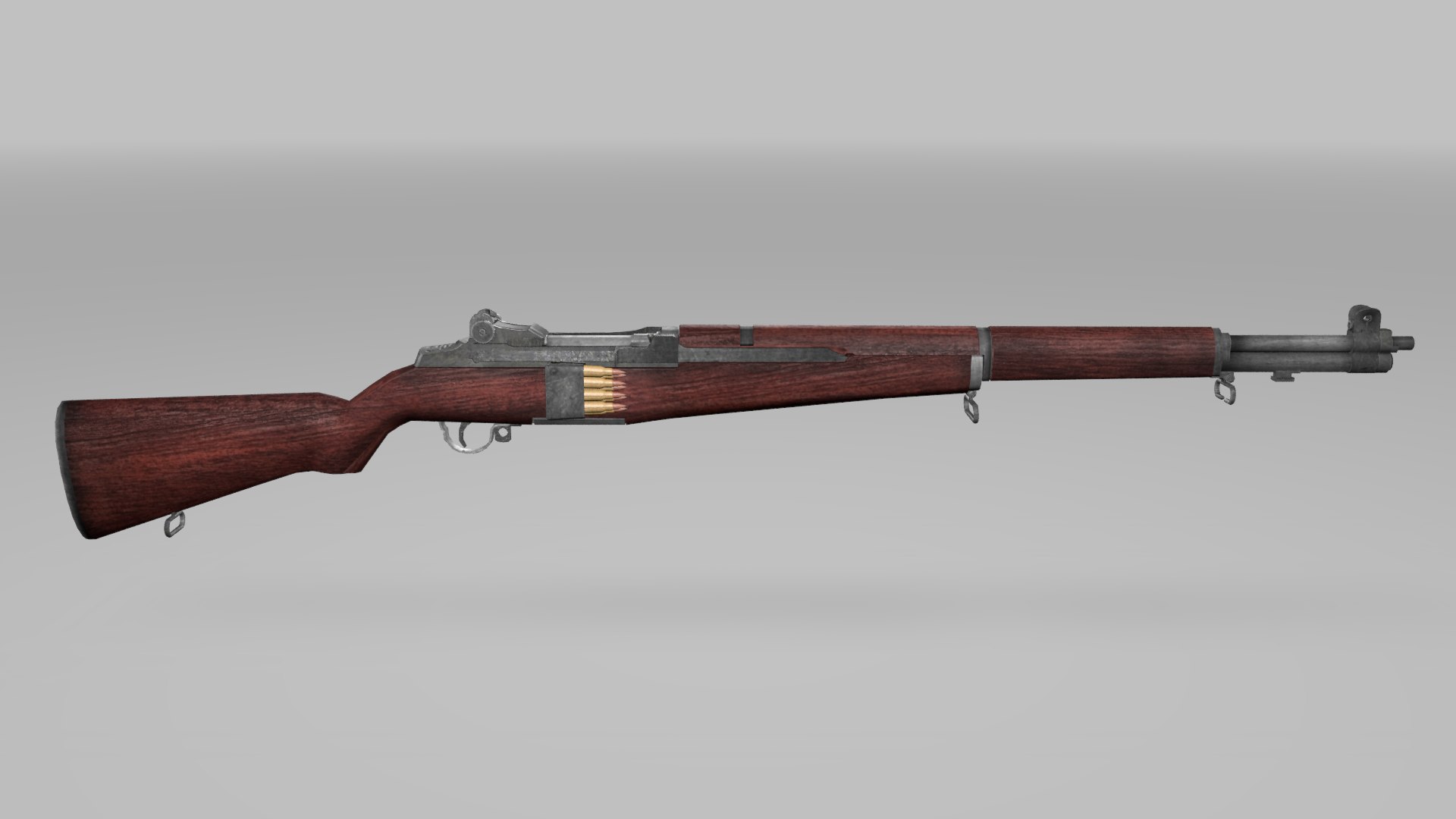3D M1 Garand - TurboSquid 2198050