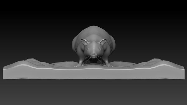 Rat Stl 3D - TurboSquid 1774289