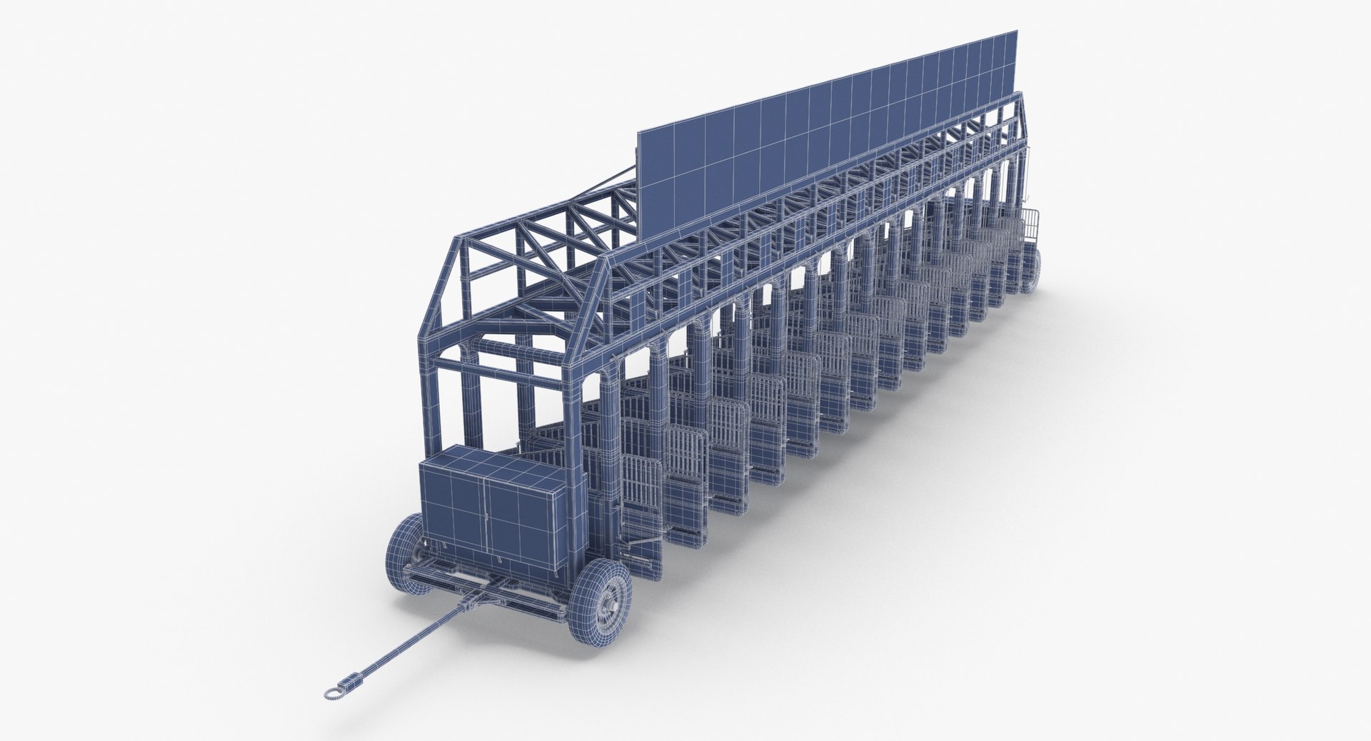 3D Horse Racing Starting Gates - TurboSquid 1646995