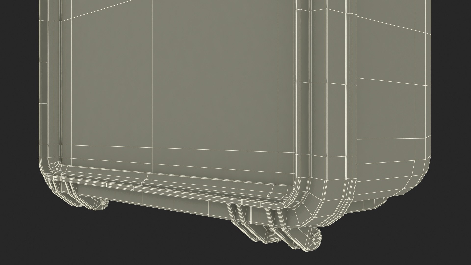 3D Green Hand Sign Indicating To Walk Model - TurboSquid 2144512