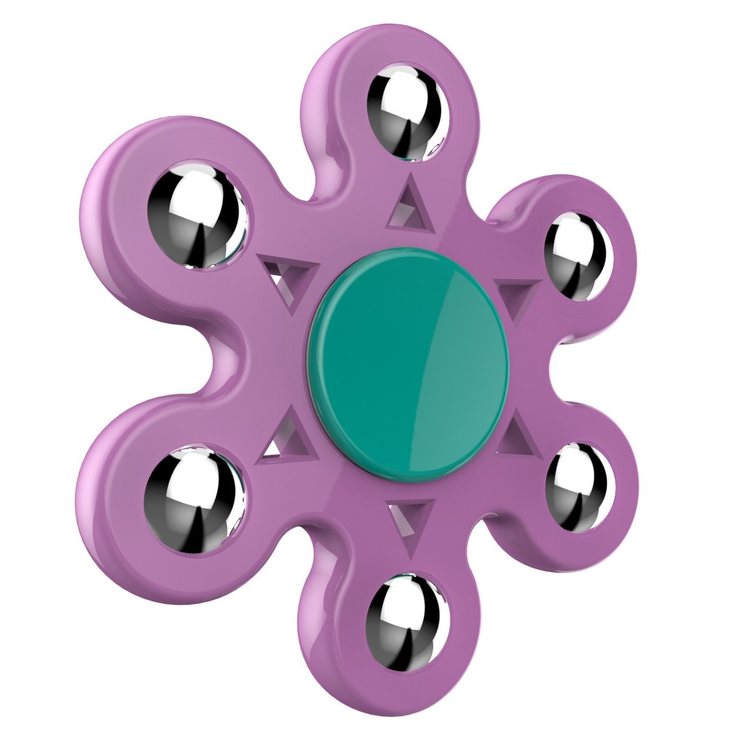 Hand spinner spin model - TurboSquid 1159956