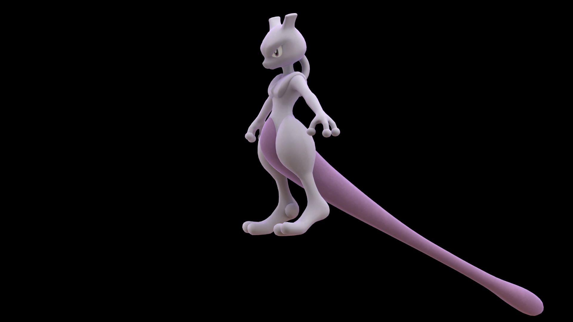 Mewtwo 3D Model - TurboSquid 2315346