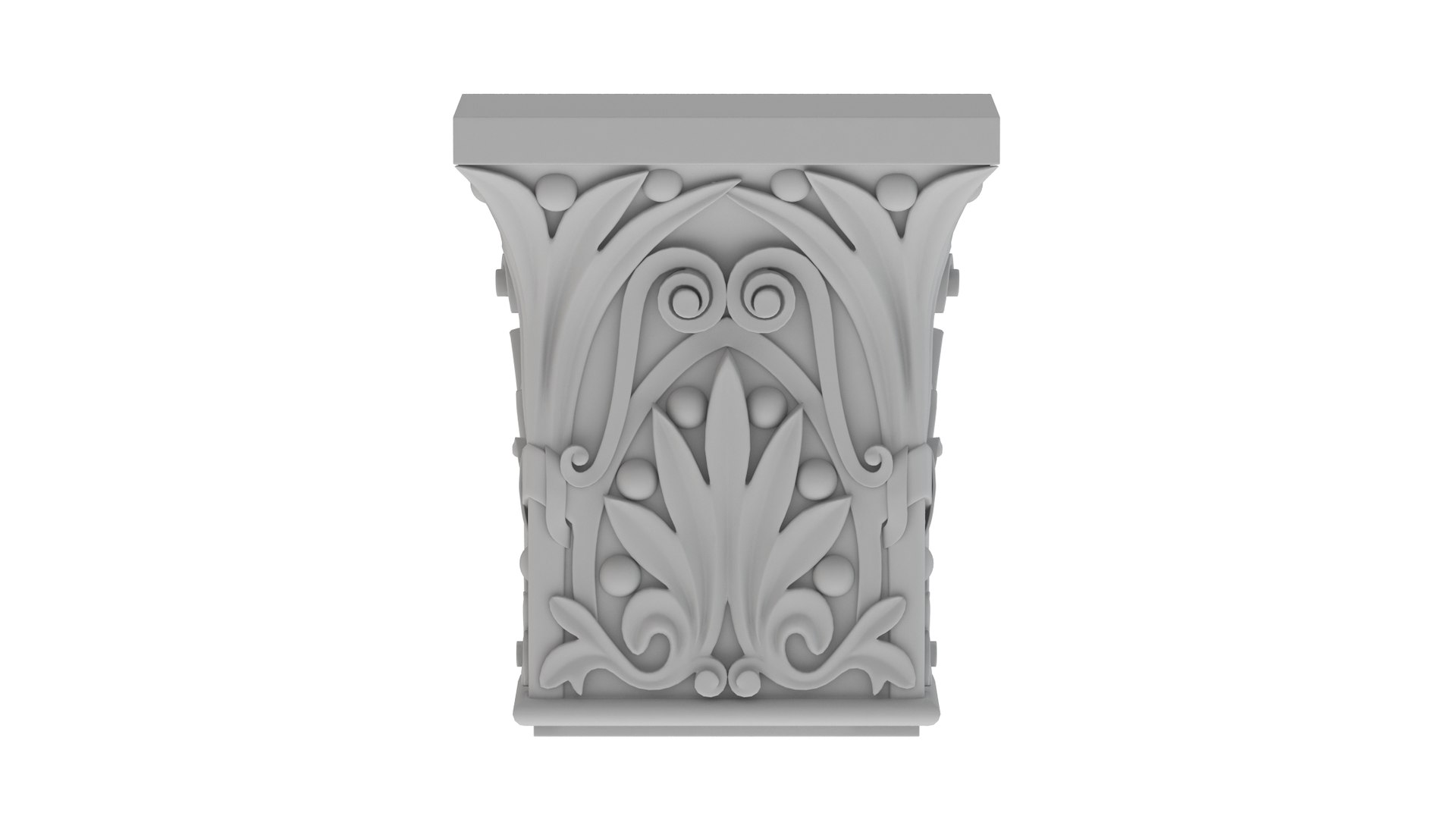 Pilaster Capital 008 Model - TurboSquid 2020795