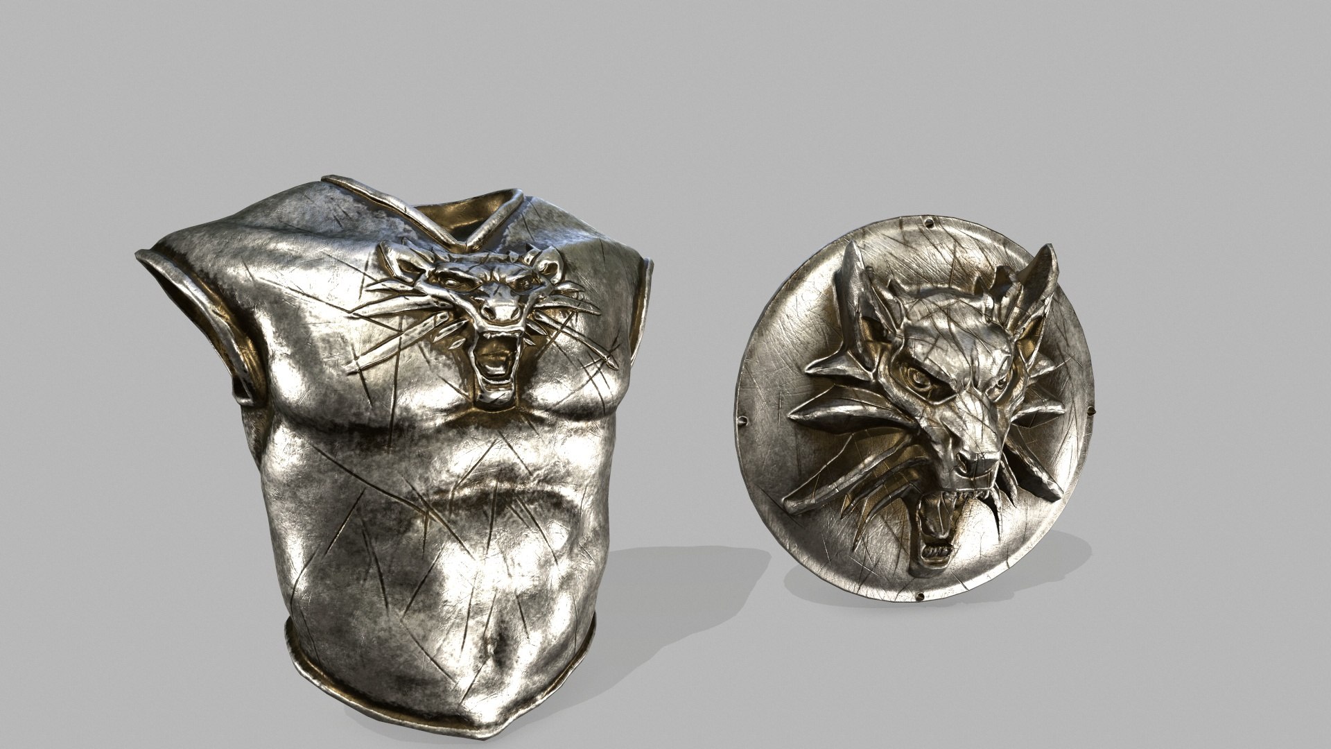 3D Armor Shield Model - TurboSquid 1492971