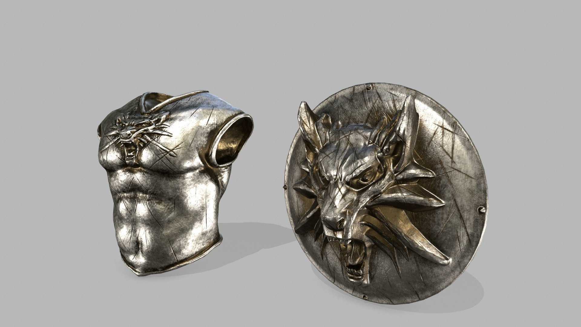 3D Armor Shield Model - TurboSquid 1492971