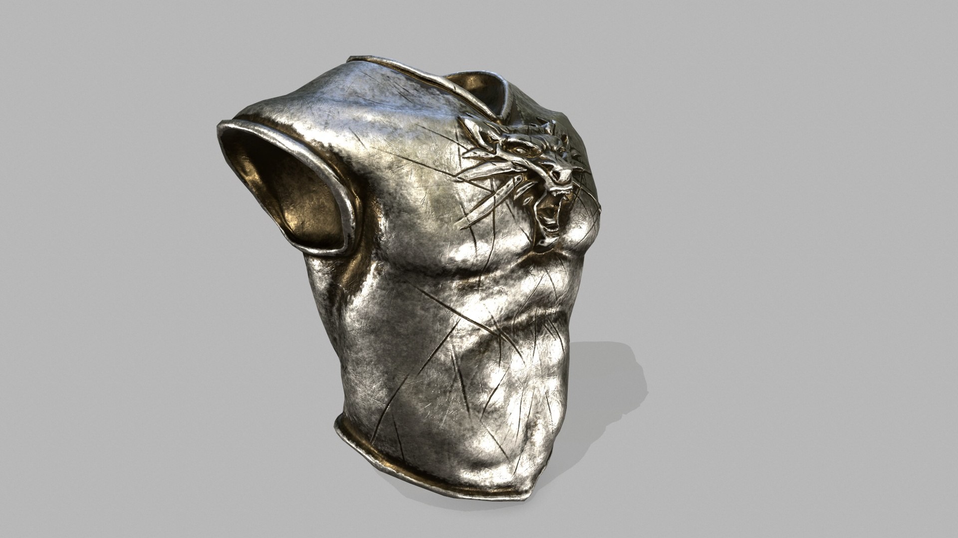 3D Armor Shield Model - TurboSquid 1492971