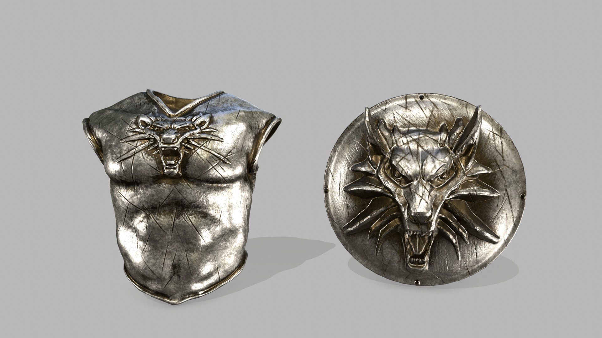 3D Armor Shield Model - TurboSquid 1492971