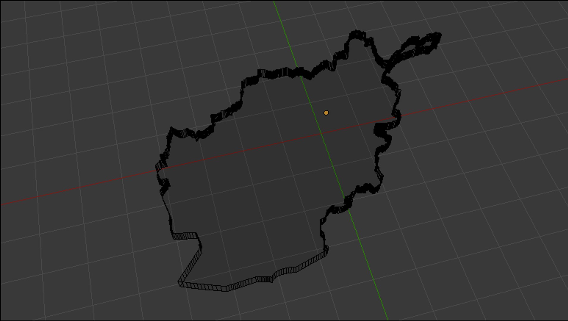 Afghanistan Flag 3ds