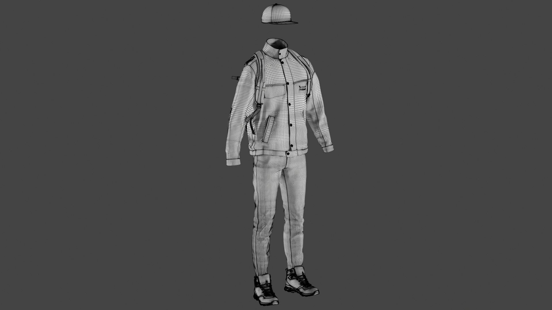 3D Mesh Clothing 22 - - TurboSquid 1667360