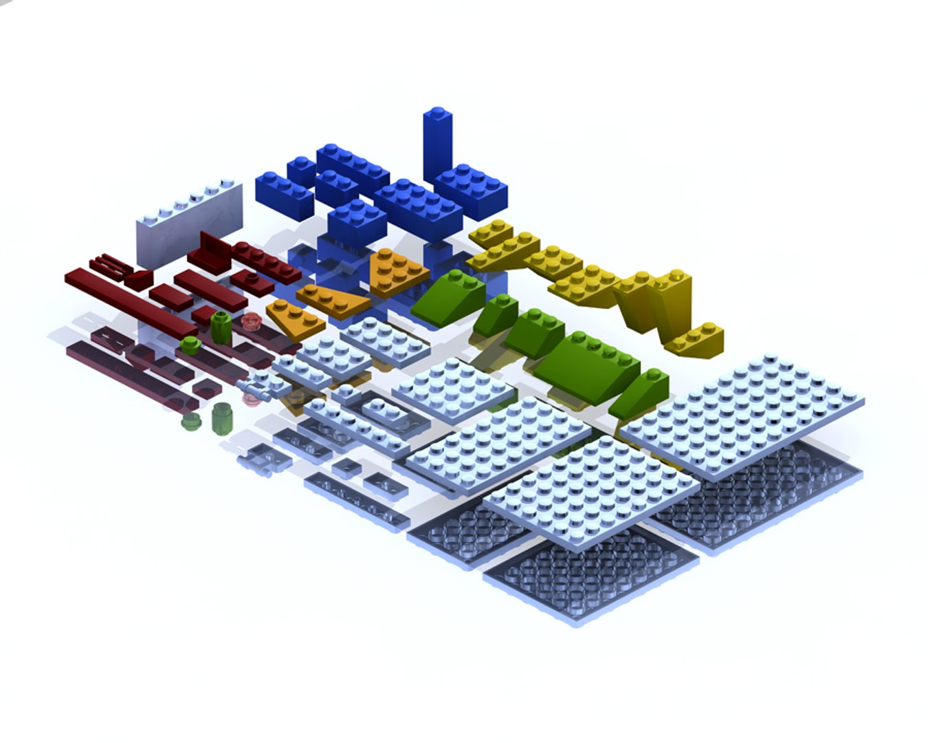 lego constructor 3d model