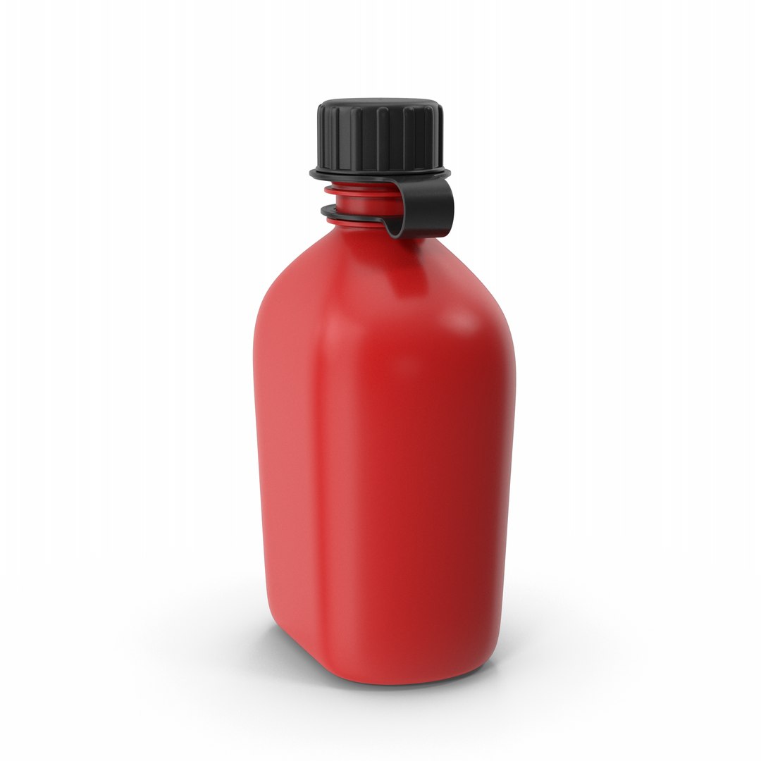 Red Flask 3D - TurboSquid 1982549
