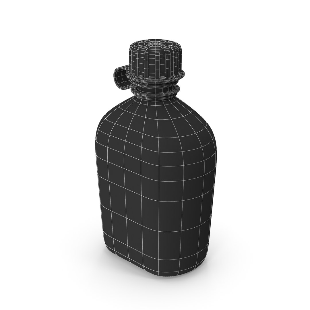 Red Flask 3D - TurboSquid 1982549