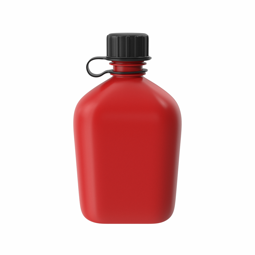 Red Flask 3D - TurboSquid 1982549