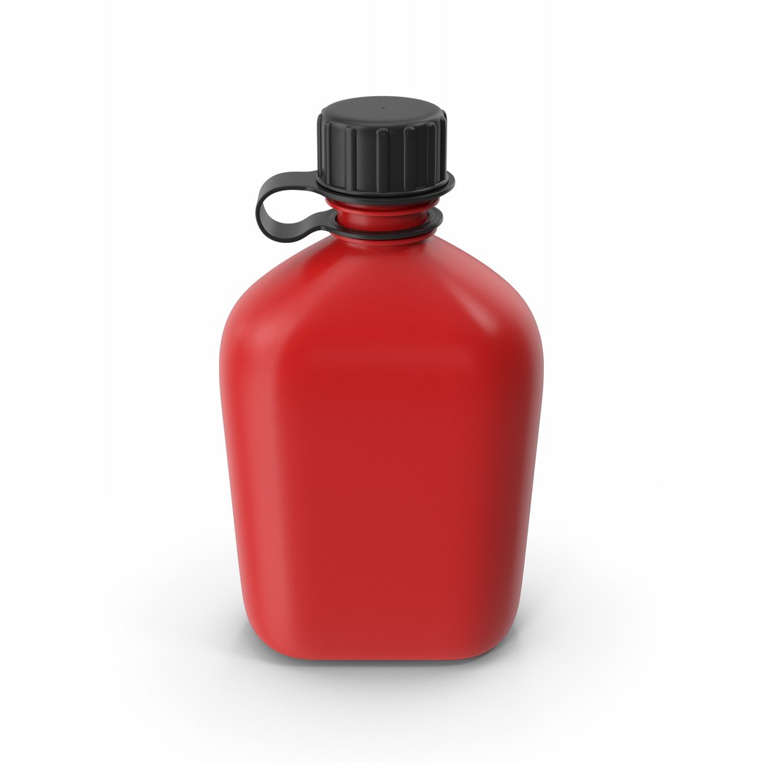 Red Flask 3D - TurboSquid 1982549