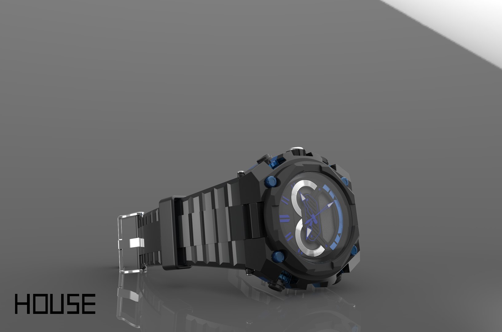 3d model watch solidworks