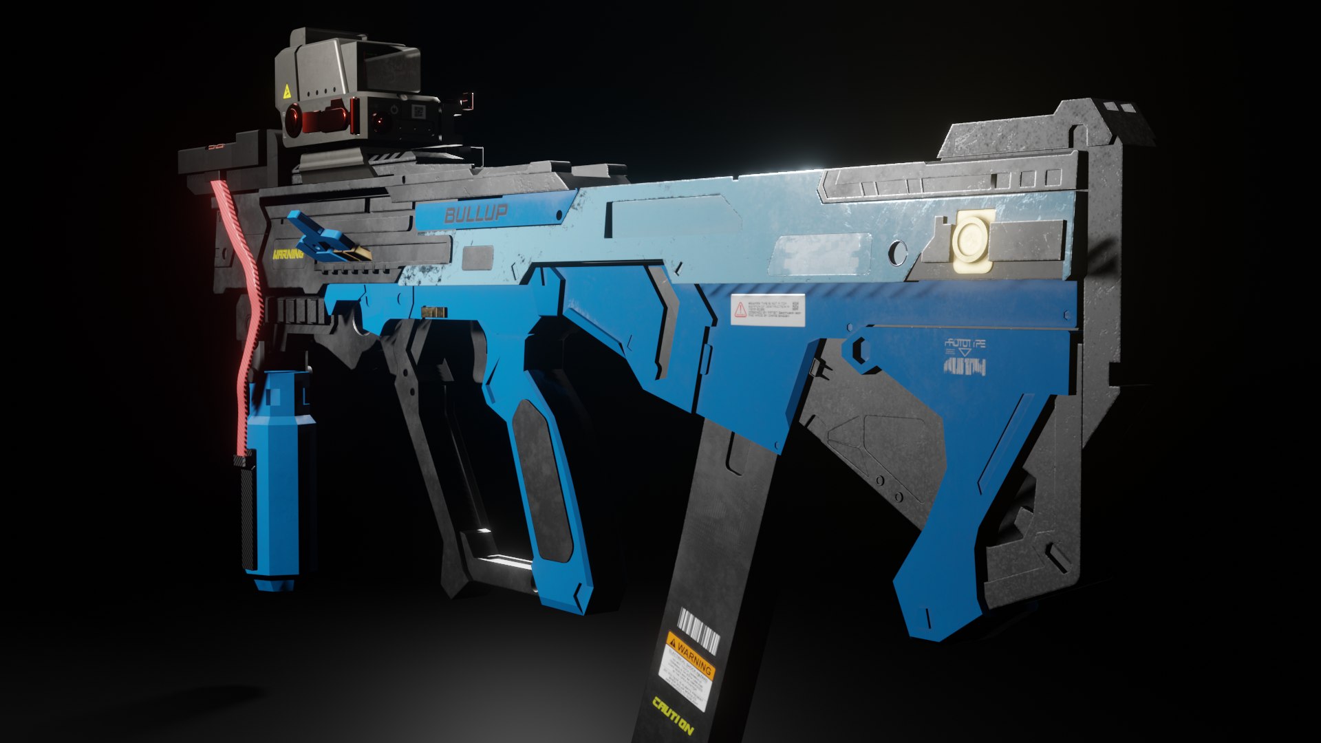 3D Model AUG A3 MECH - TurboSquid 1876296