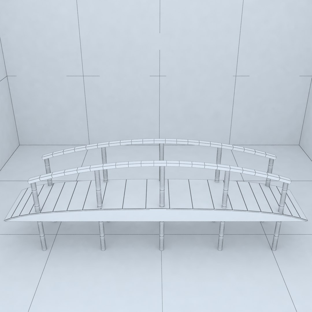3d bridge design model