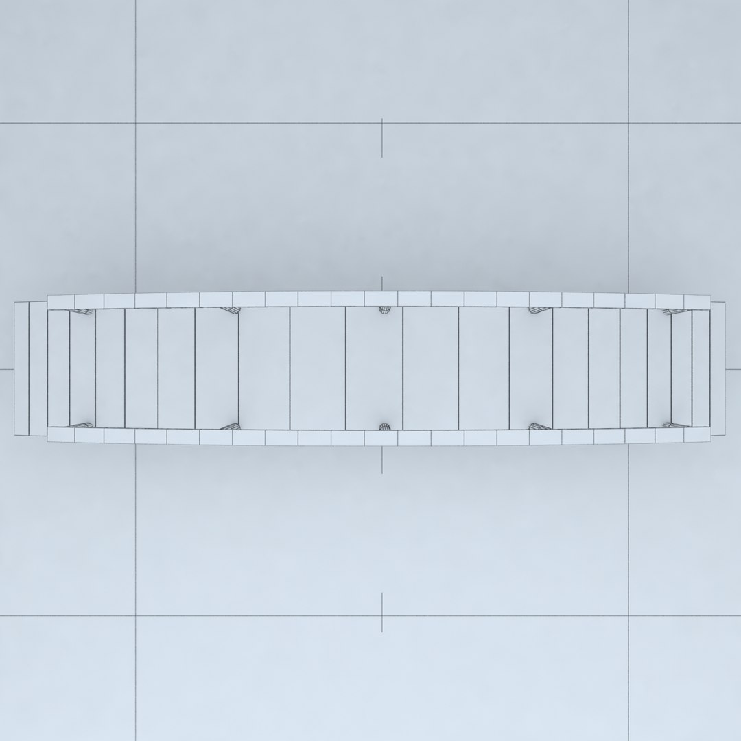 3d bridge design model