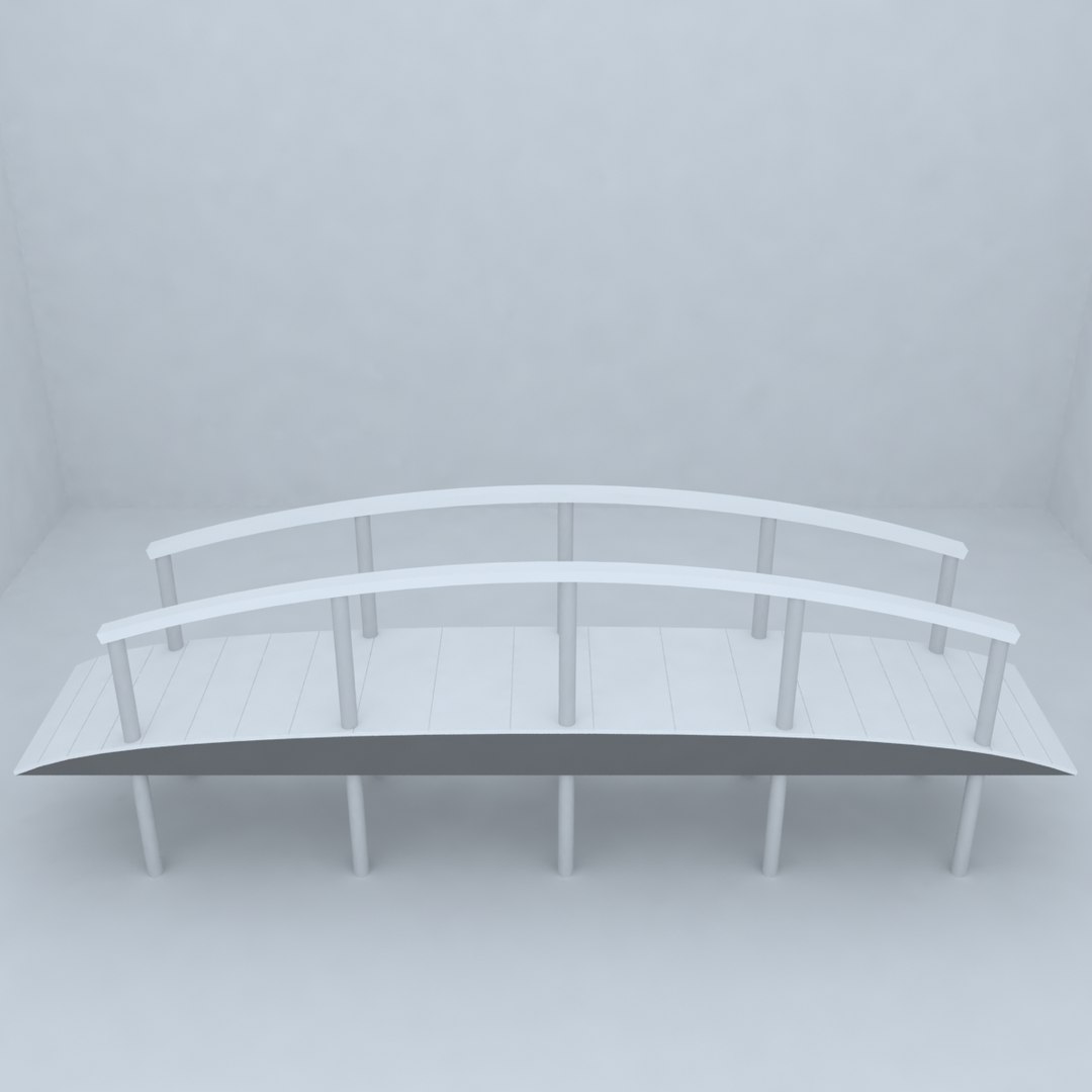 3d bridge design model