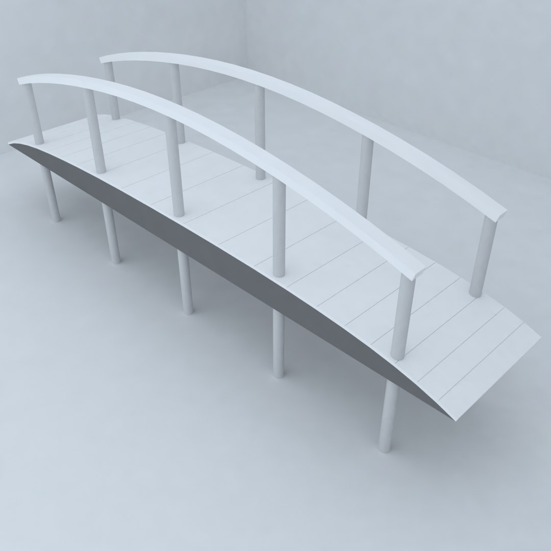 3d bridge design model
