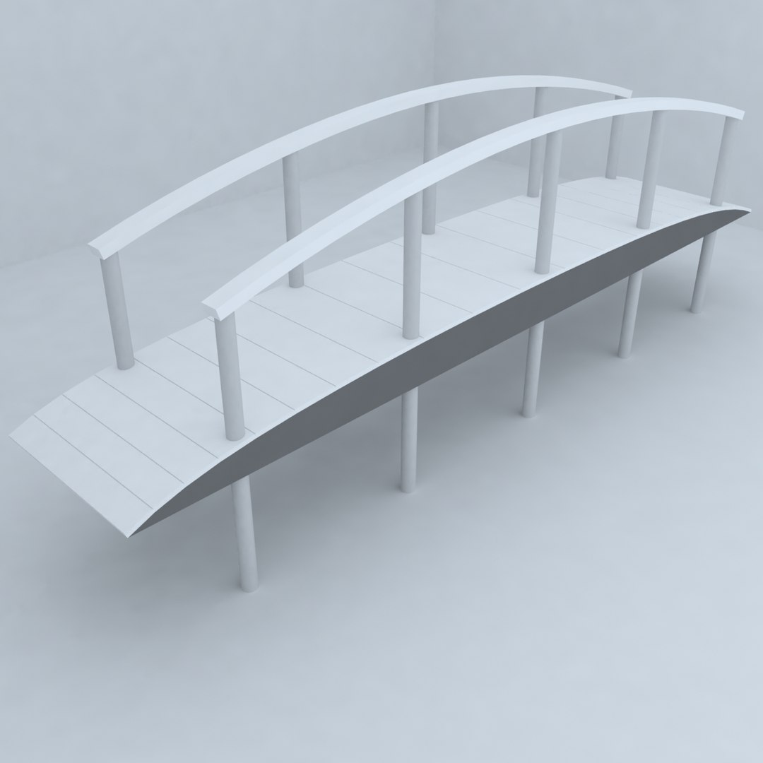 3d bridge design model
