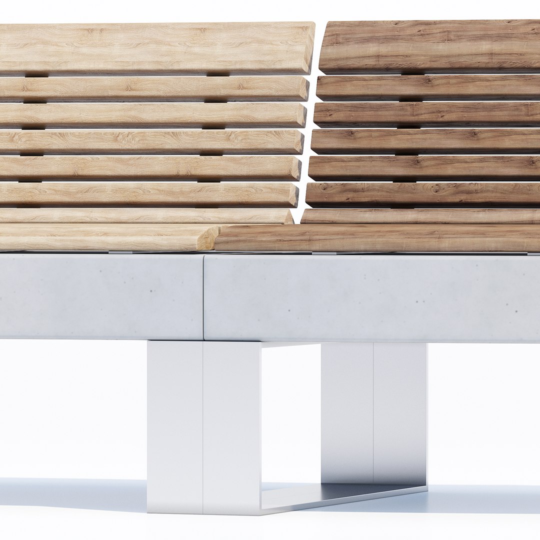 Bench Radius Metalco 3D - TurboSquid 1501029