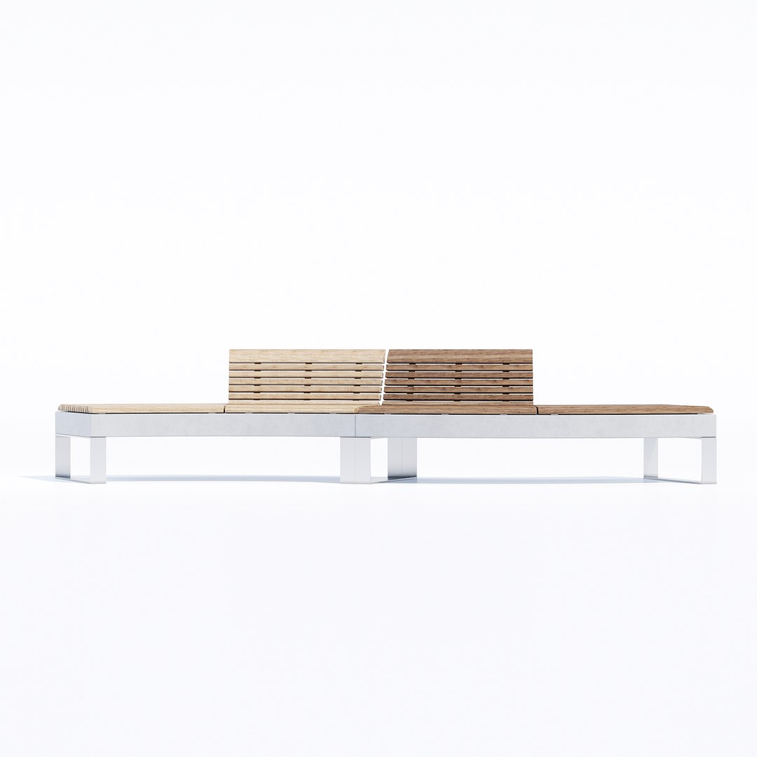 Bench Radius Metalco 3D - TurboSquid 1501029