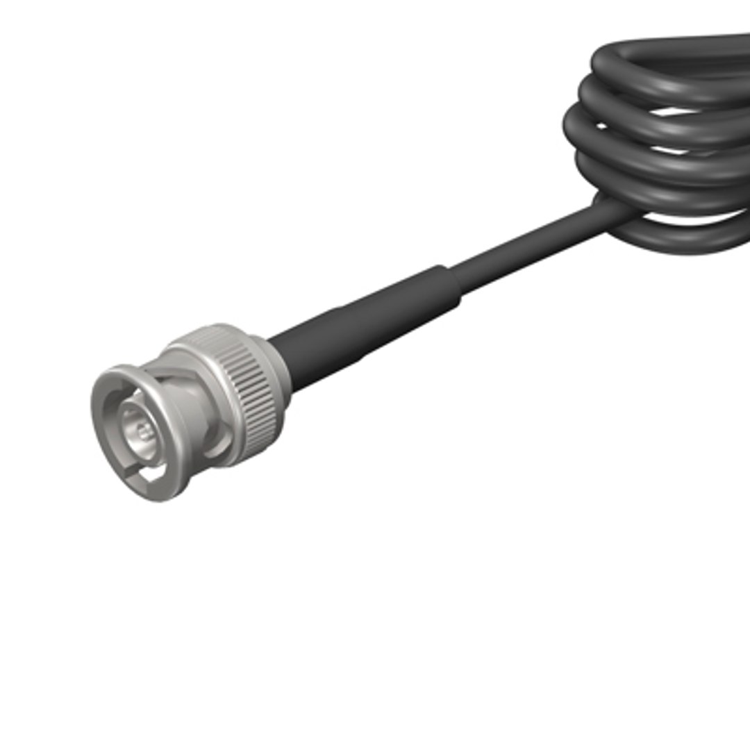 3d model cables ethernet lemo