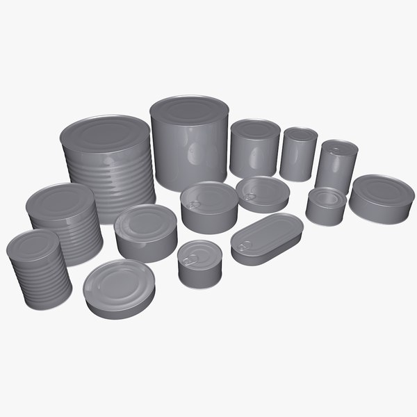 Canned Goods 3D Models for Download | TurboSquid