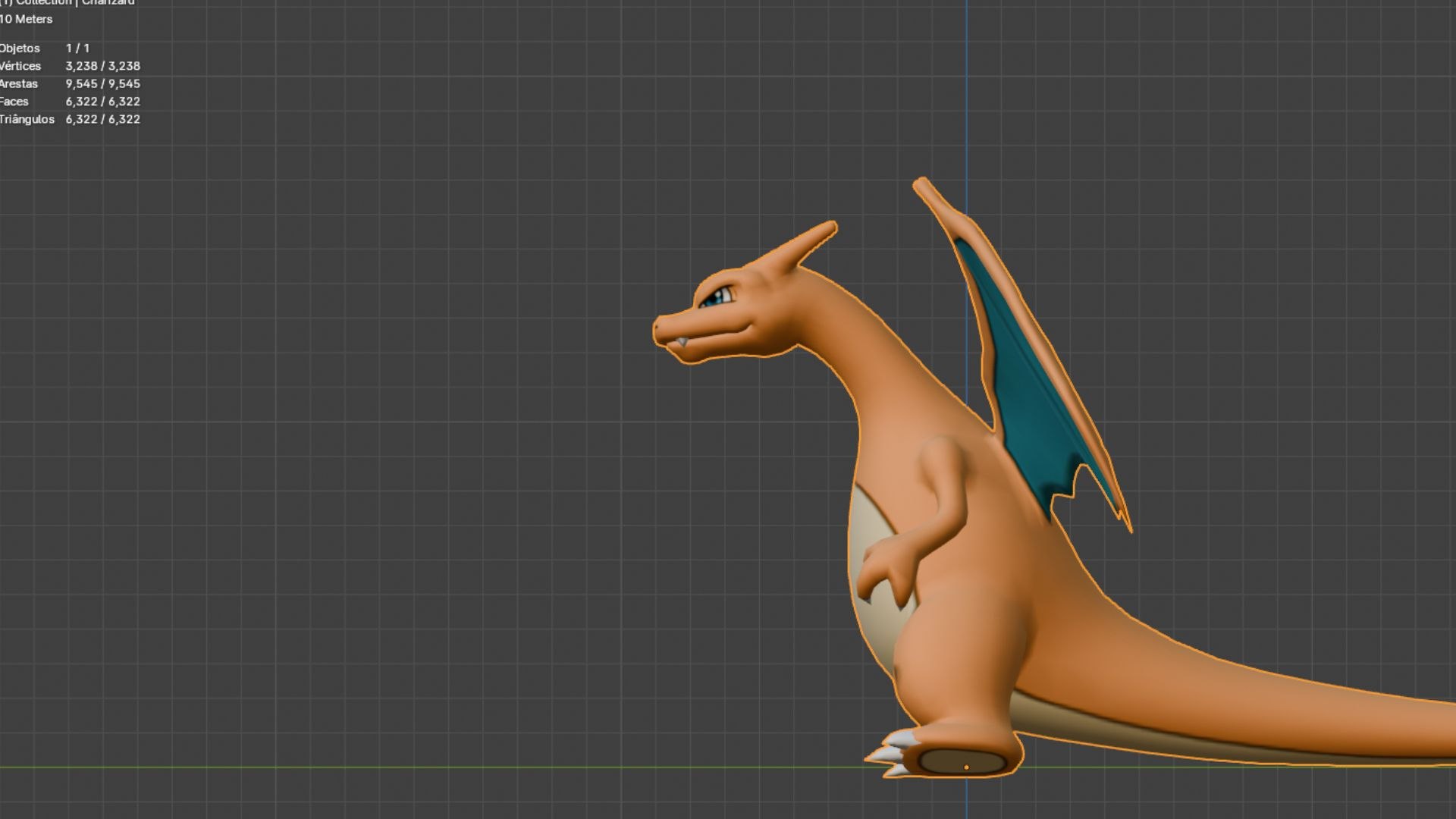 3D Model Charizard - TurboSquid 2239871