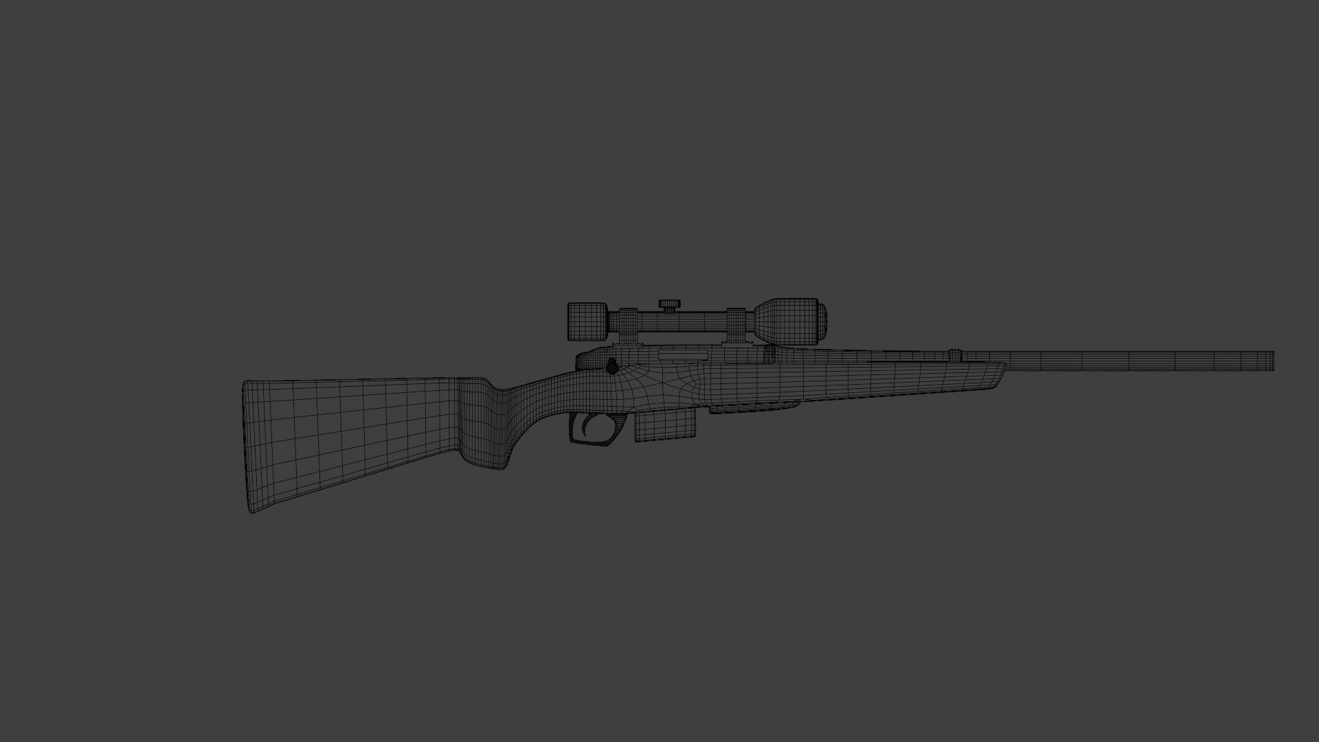 3D Model Bolt Action Rifle - TurboSquid 1972850